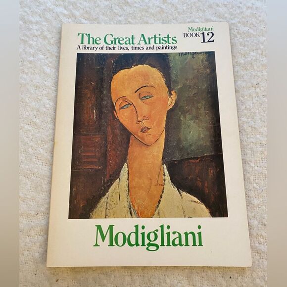 Vintage | Accents | The Greatartist Coffee Table Art Book Modigliani ...